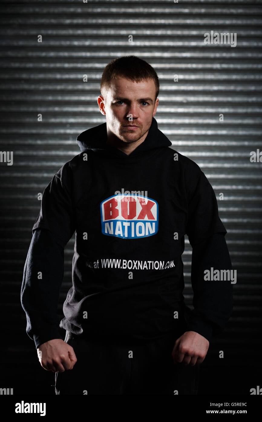Boxing - Frankie Gavin Photocall - Hall Green Gym Stock Photo - Alamy