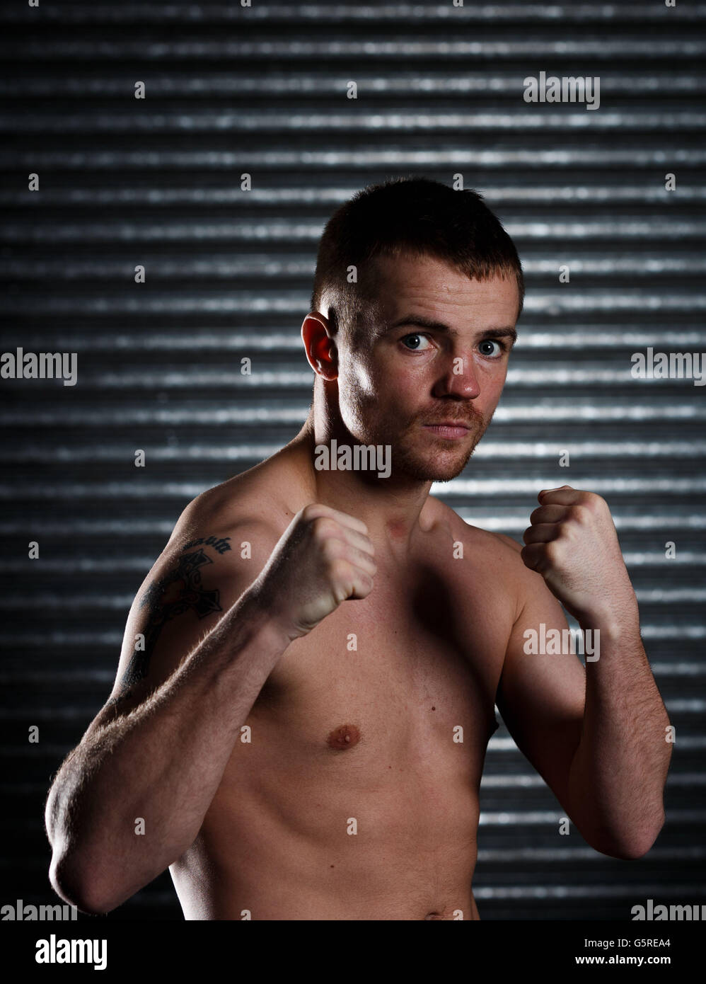 Boxing - Frankie Gavin Photocall - Hall Green Gym Stock Photo - Alamy