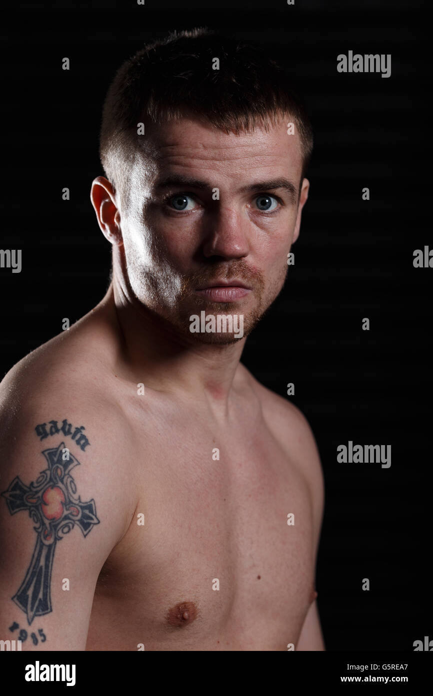Boxing - Frankie Gavin Photocall - Hall Green Gym Stock Photo - Alamy
