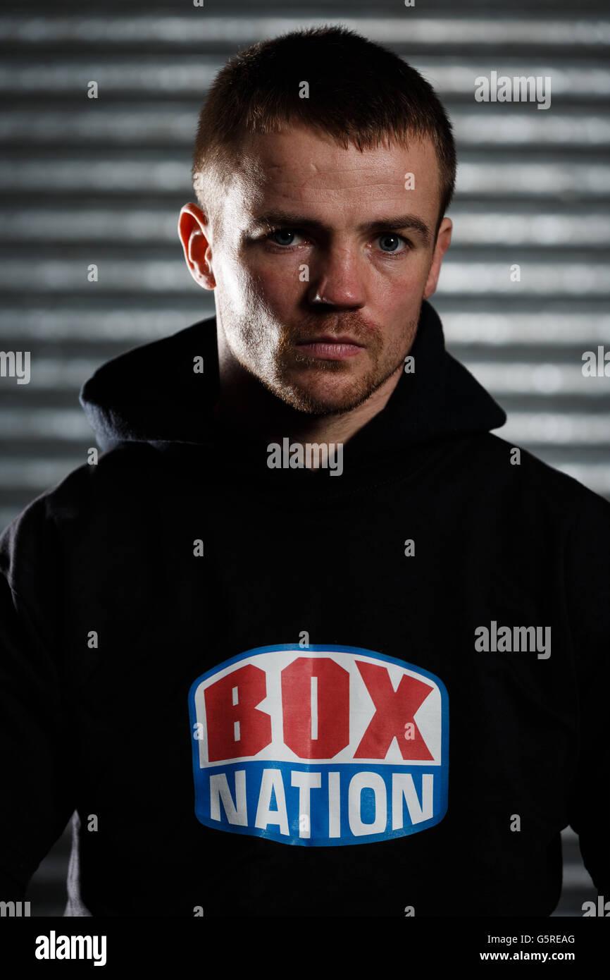 Boxing - Frankie Gavin Photocall - Hall Green Gym Stock Photo - Alamy