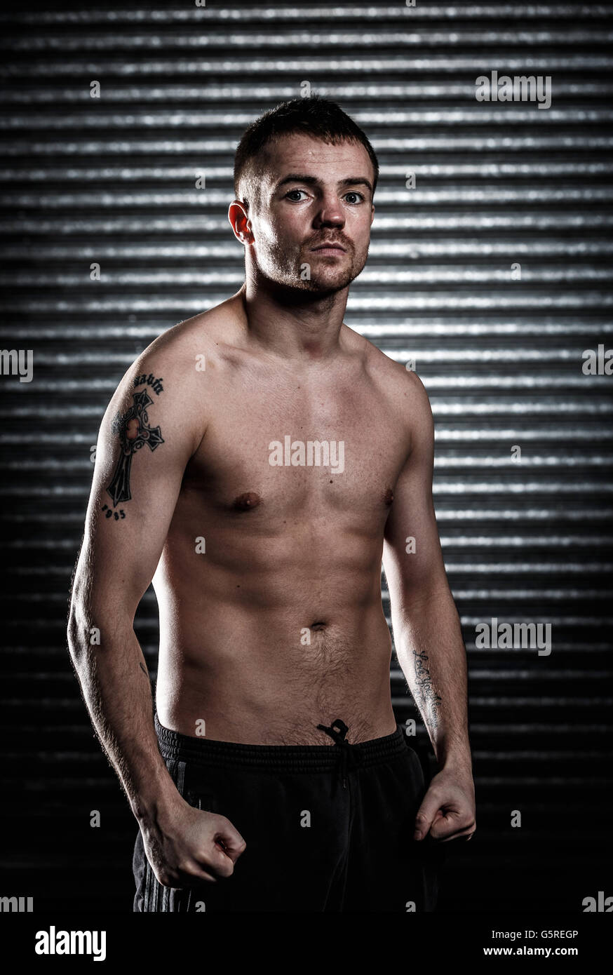 Boxing - Frankie Gavin Photocall - Hall Green Gym Stock Photo - Alamy