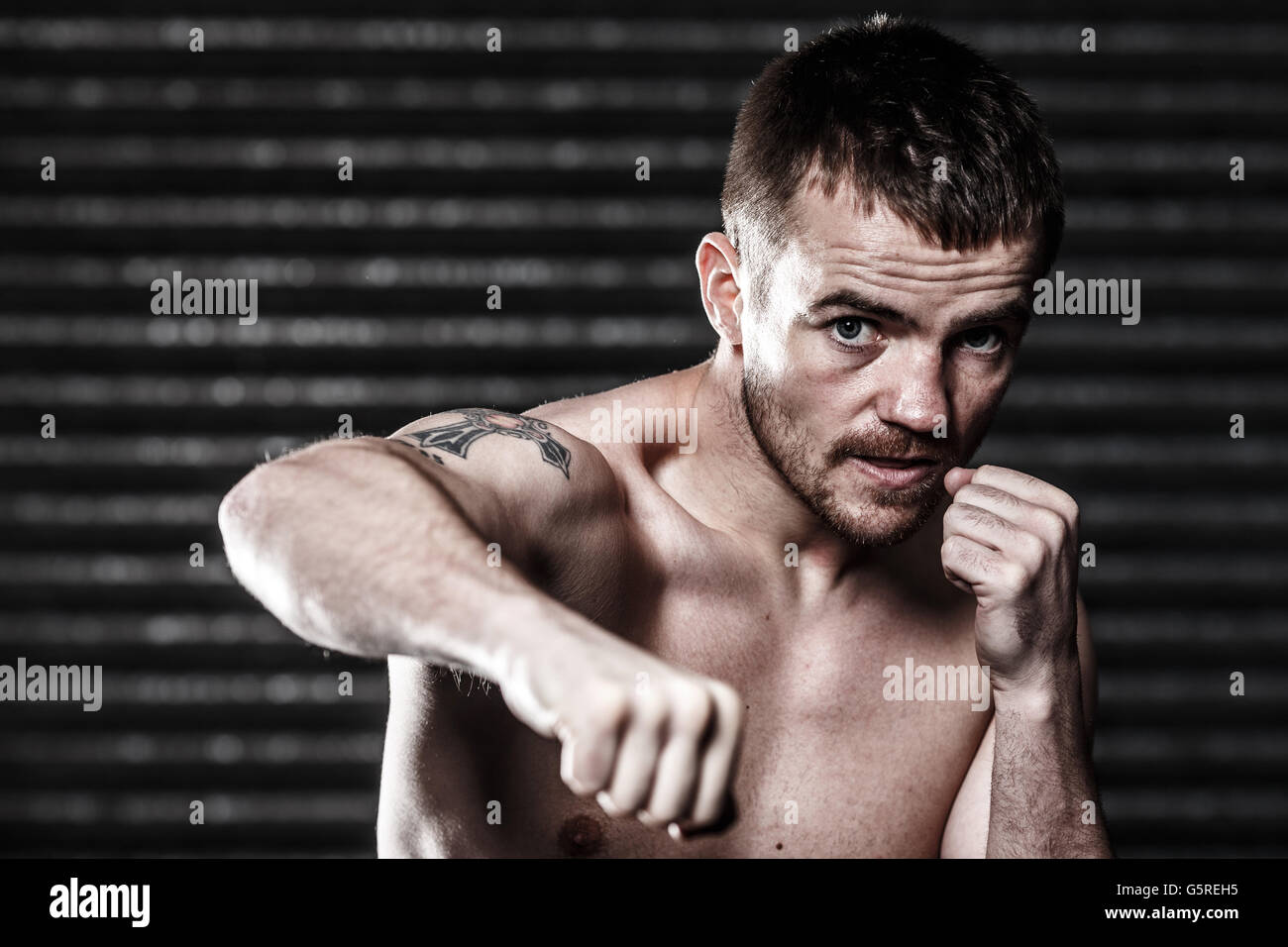 Boxing - Frankie Gavin Photocall - Hall Green Gym Stock Photo - Alamy