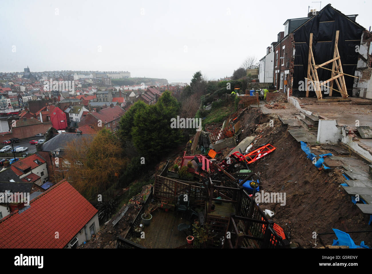 Erosion in whitby hi-res stock photography and images - Alamy
