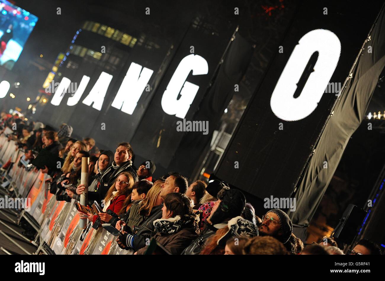 Django Unchained Premiere - London Stock Photo - Alamy