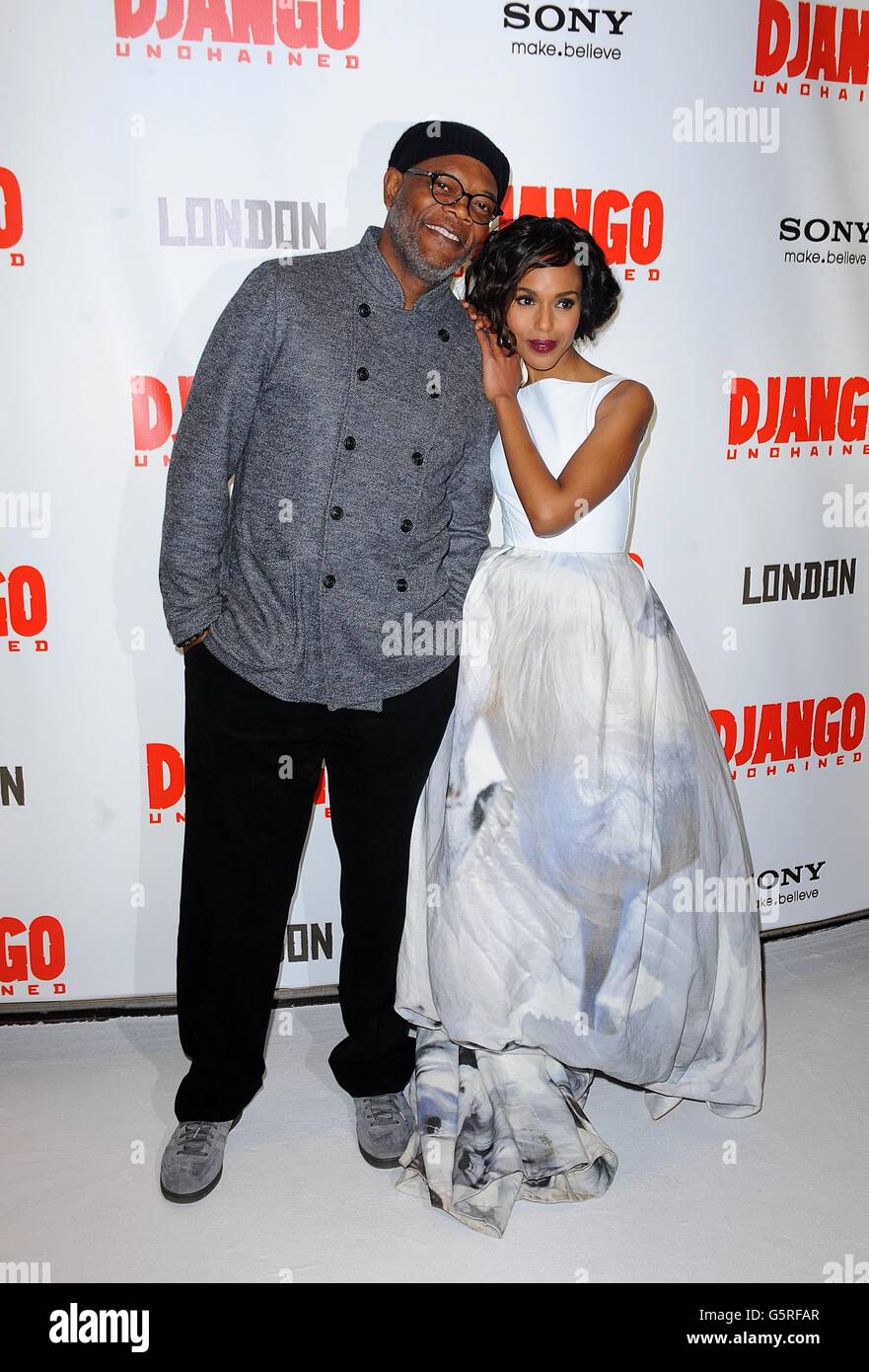 Kerry Washington And Leonardo Dicaprio Django