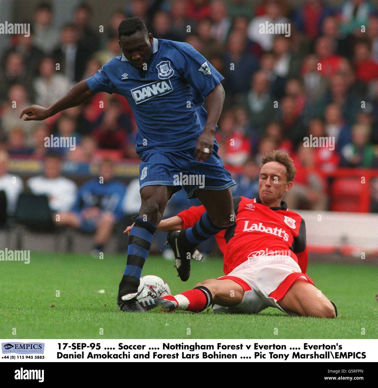 EMPICS 7 Forest v Everton Stock Photo - Alamy