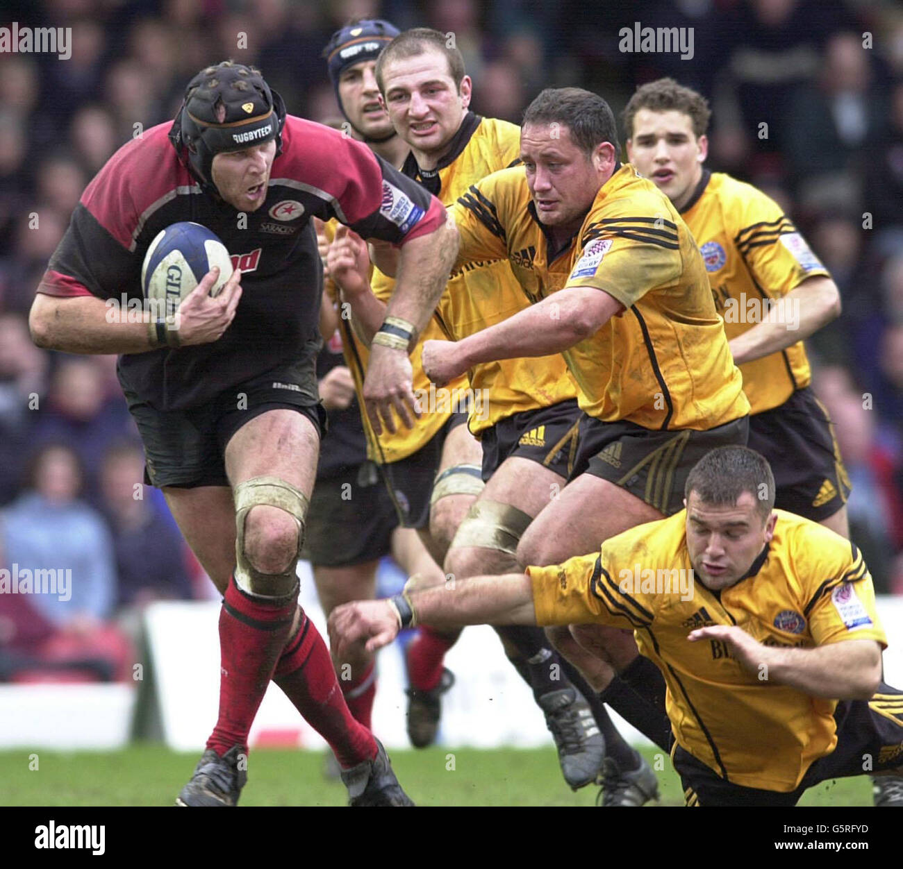 Saracens v Bath - Rugby Union Stock Photo - Alamy