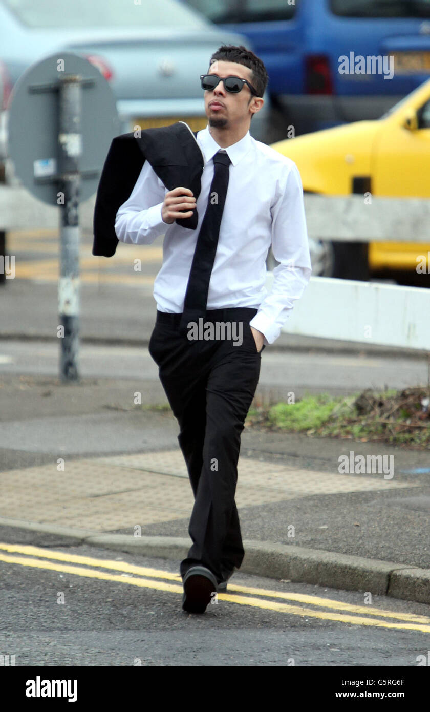 N-Dubz rapper Dappy, real name Dino Costas Contostavlos, arrives ...