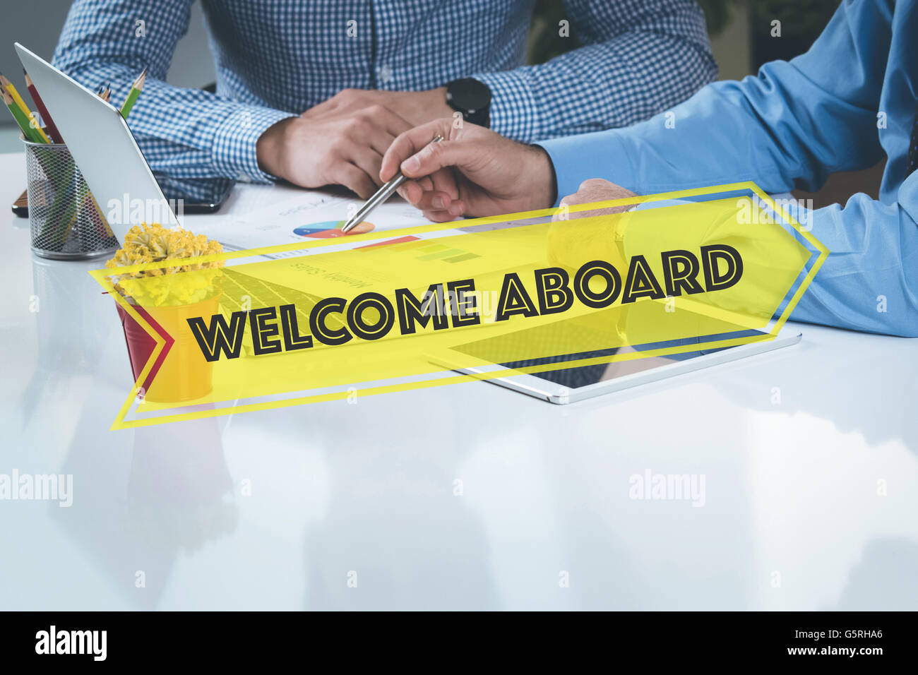 Welcome aboard hi-res stock photography and images - Alamy