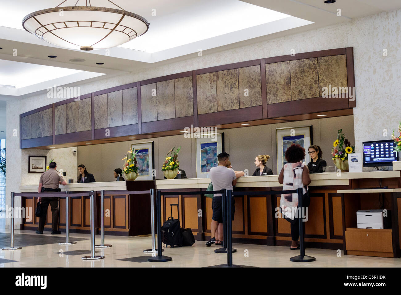 Hyatt hotel check in hi-res stock photography and images - Alamy