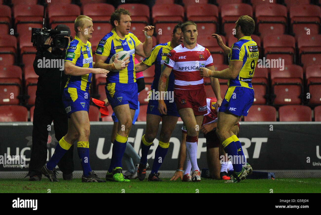 Rugby League - Super League - Wigan Warriors v Warrington Wolves - DW ...