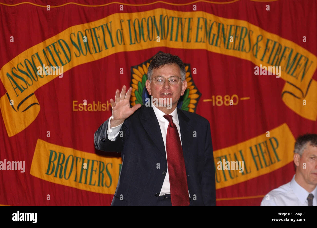 ASLEF Railway Union/ Byers Stock Photo - Alamy