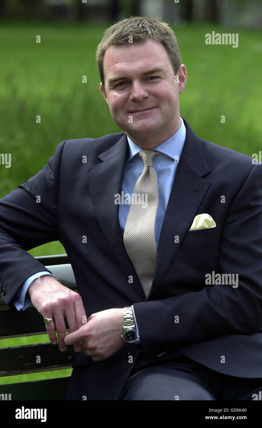 Lt Cdr Alastair Graham Rn In Londons Green Park High Resolution Stock ...