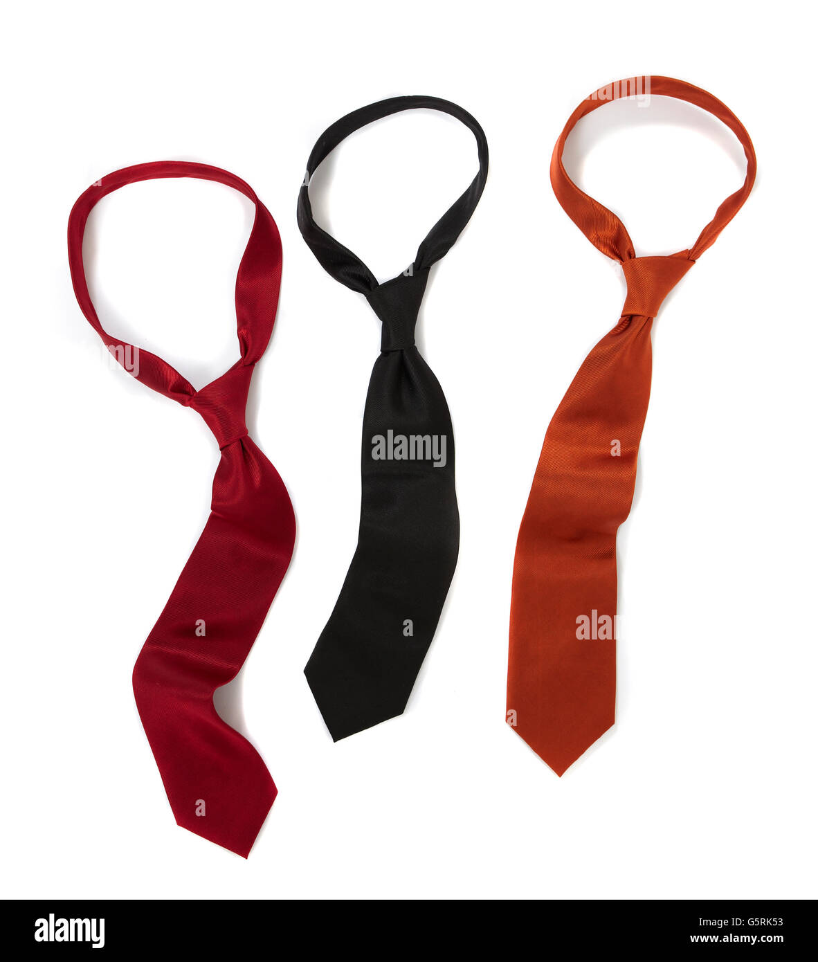 Plain ties hi-res stock photography and images - Alamy