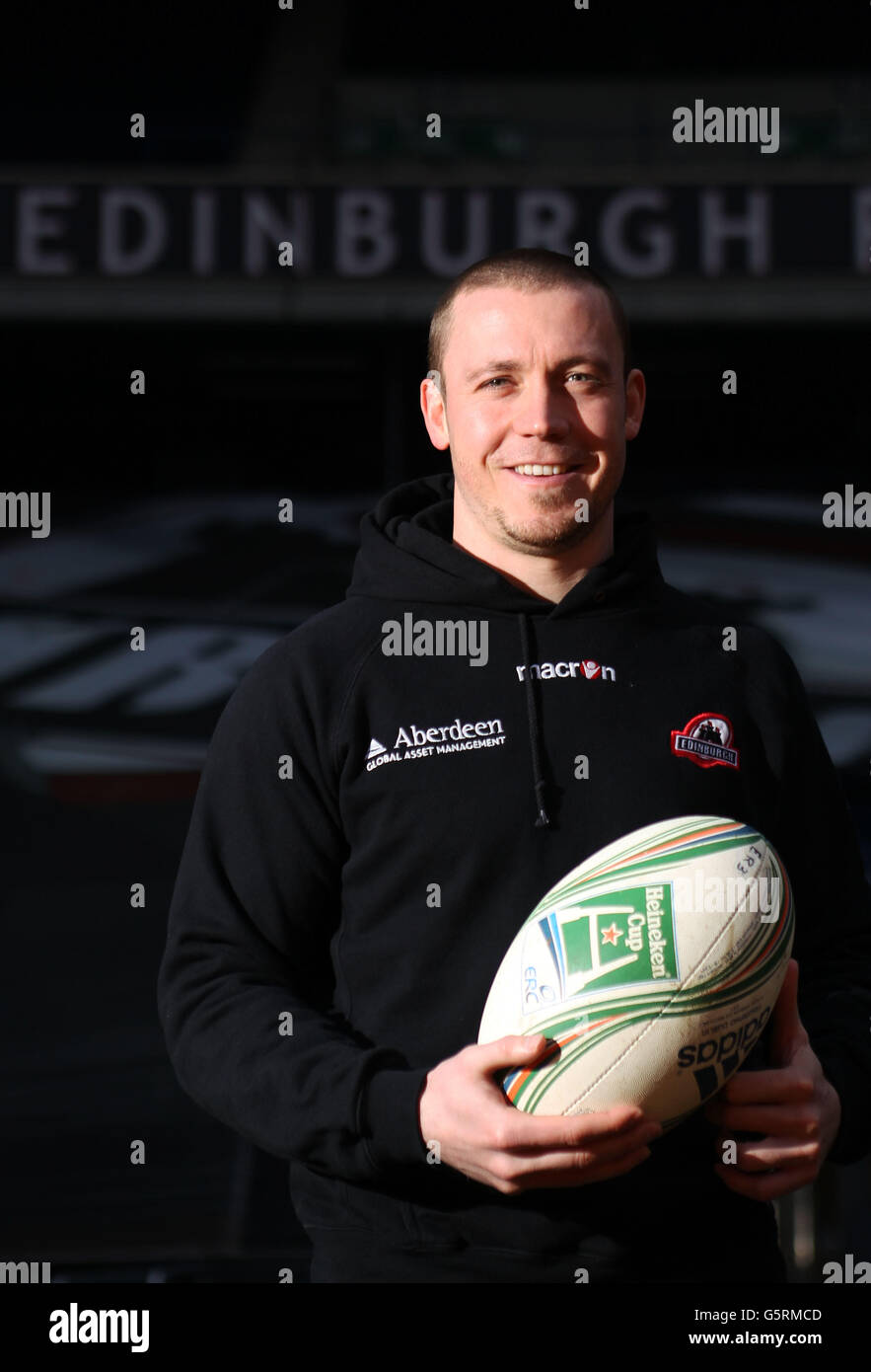 Edinburghs richie rees team announcement murrayfield stadium hi-res ...