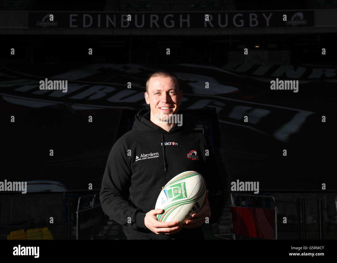 Edinburghs richie rees team announcement murrayfield stadium hi-res ...