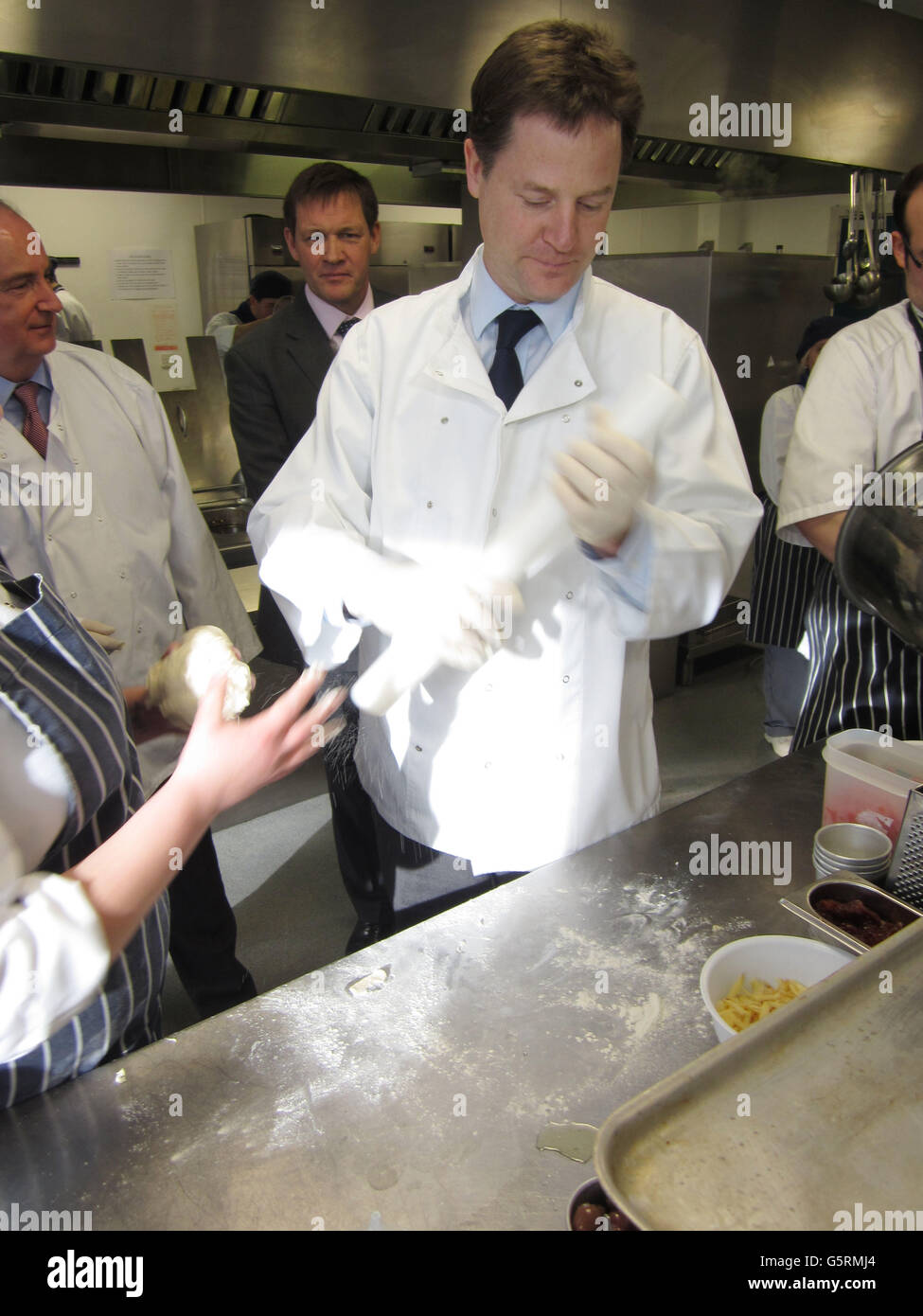 Clegg visits Cornwall Stock Photo - Alamy