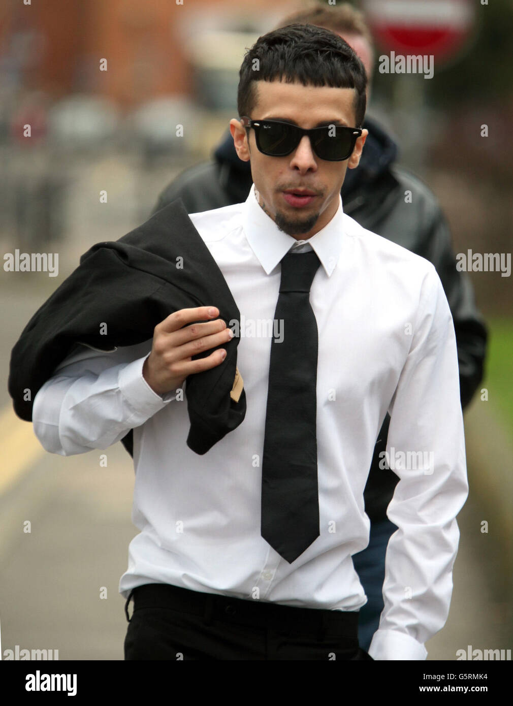 N-Dubz rapper Dappy, real name Dino Costas Contostavlos, at Guildford ...