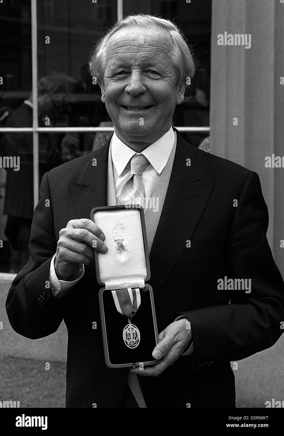 After Being Knighted At The Palace High Resolution Stock Photography ...