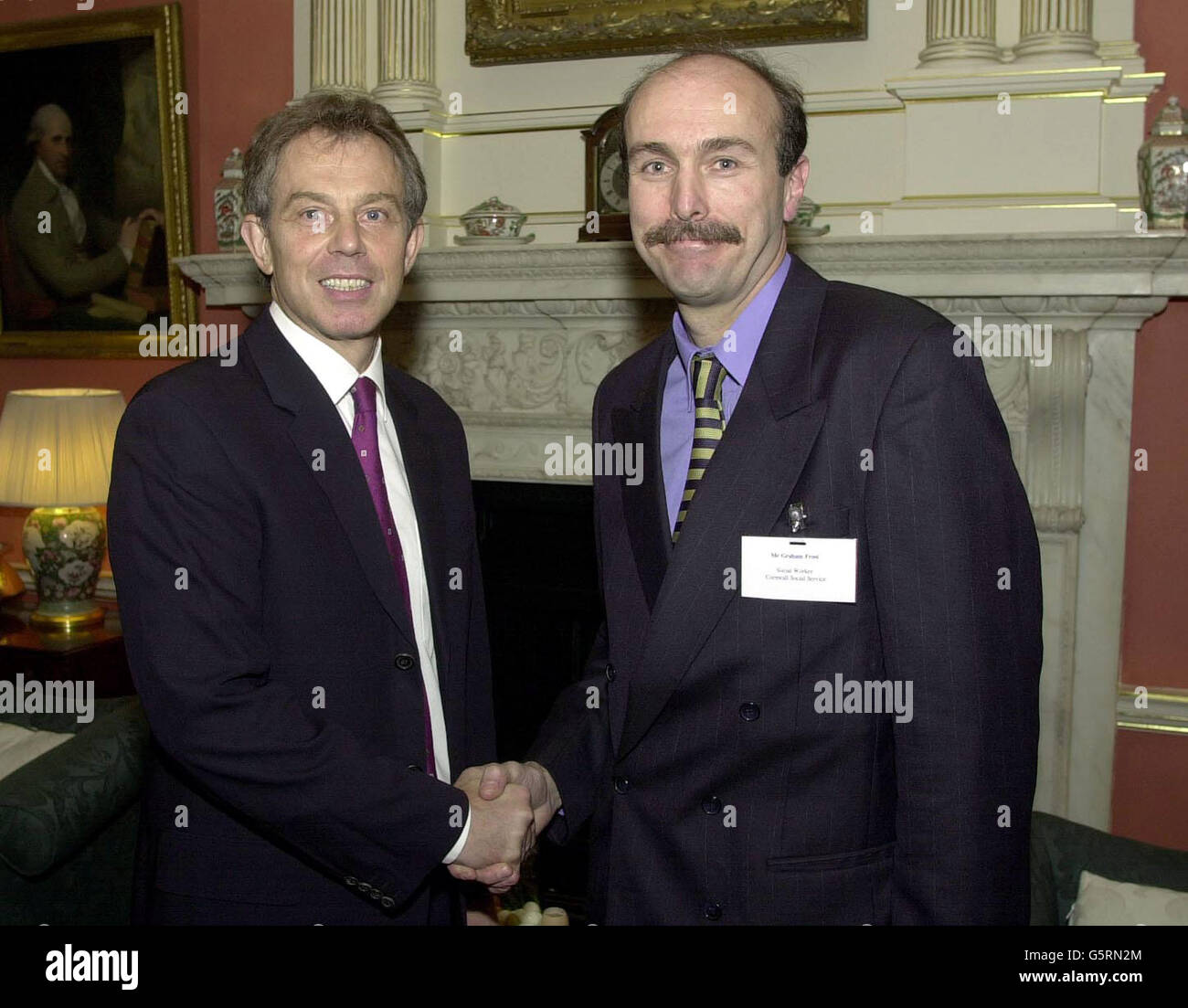 Social Workers Reception Stock Photo - Alamy