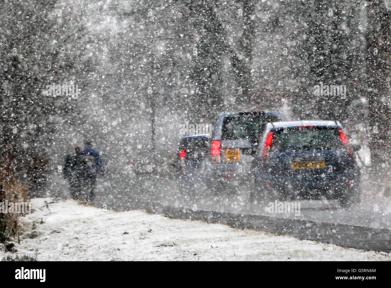 Winter Weather - January 13th Stock Photo - Alamy