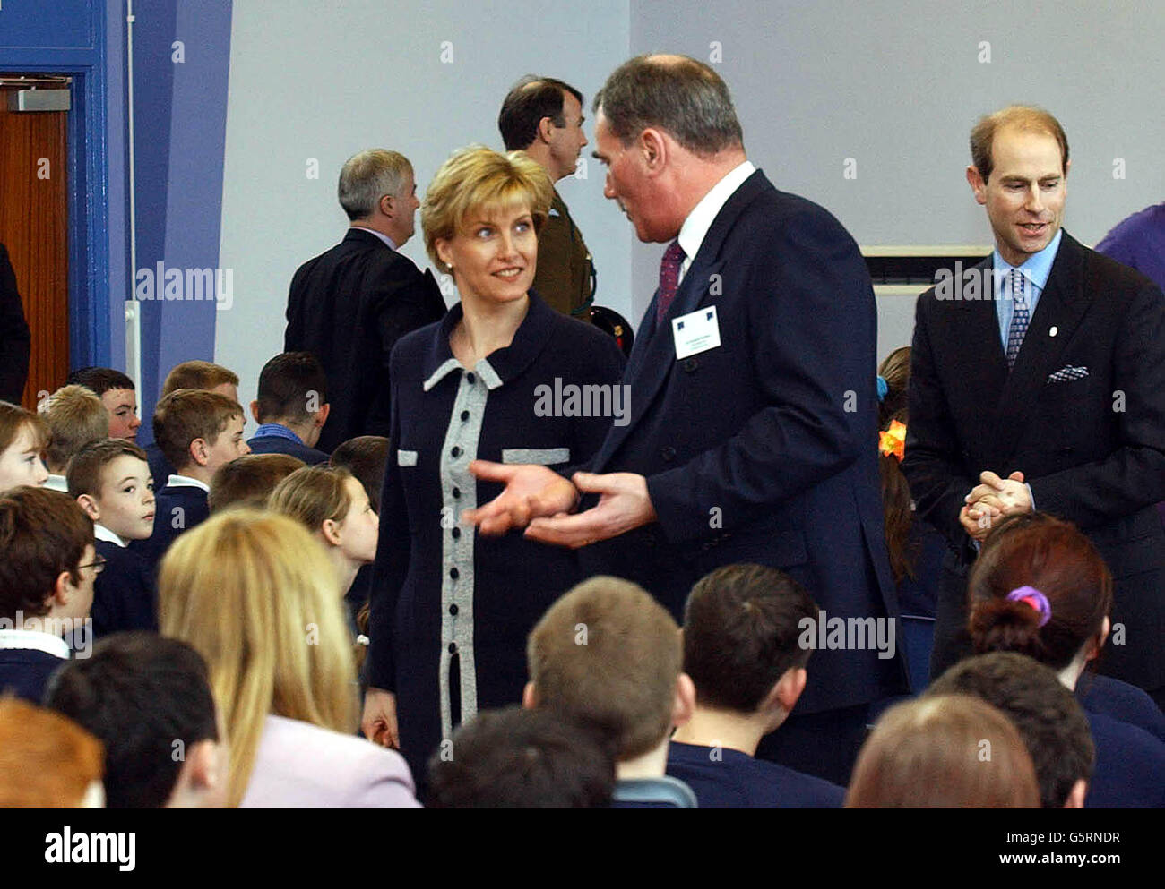 Earl & Countess of Wessex Stock Photo - Alamy