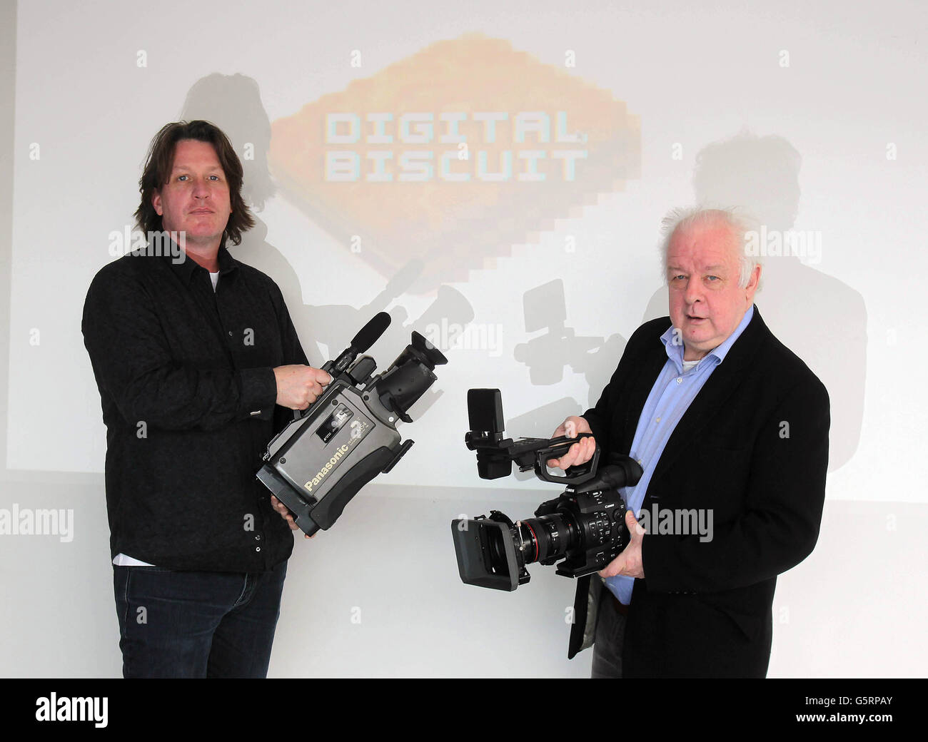 Digital Biscuit launch Stock Photo - Alamy