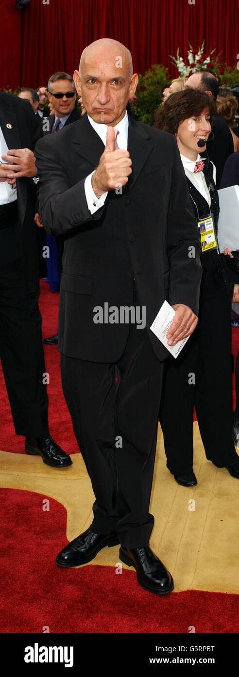 Ben kingsley oscars hi-res stock photography and images - Alamy