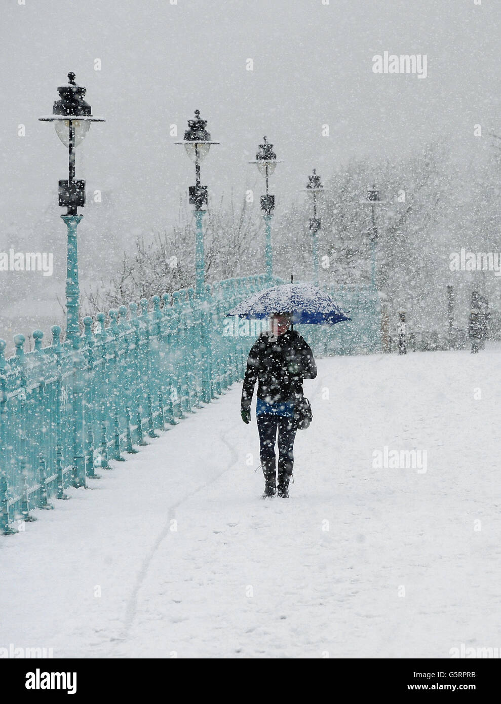 Spa winter scarborough snow hi-res stock photography and images - Alamy