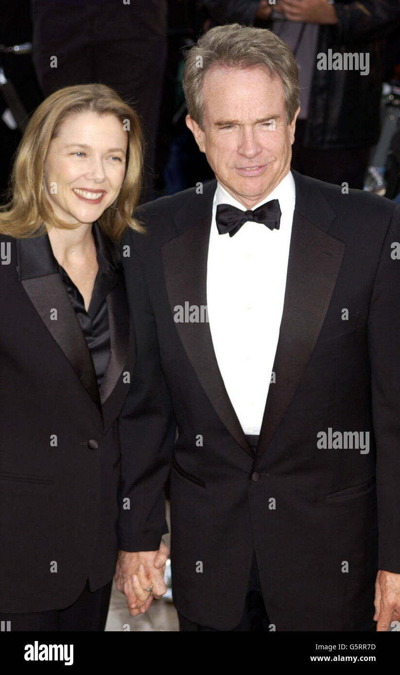 Vanity Fair Post-Oscars party Beatty Stock Photo - Alamy