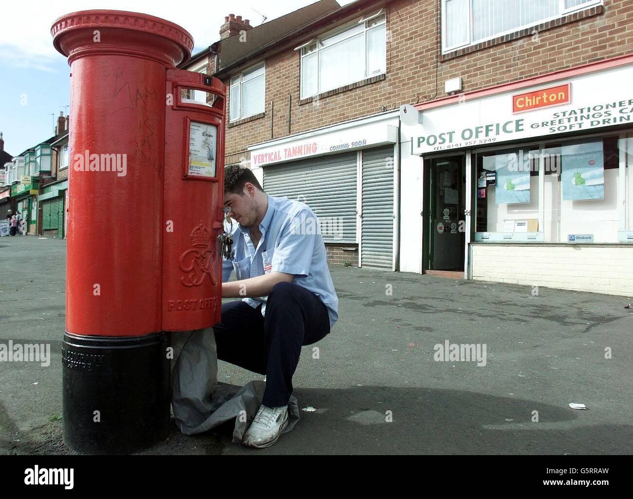 Economy postman post box collection industry hi-res stock photography ...