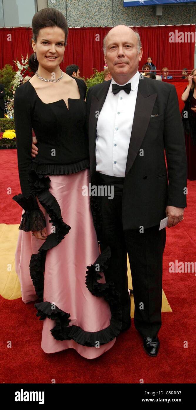 Julian fellowes and wife emma hi-res stock photography and images - Alamy