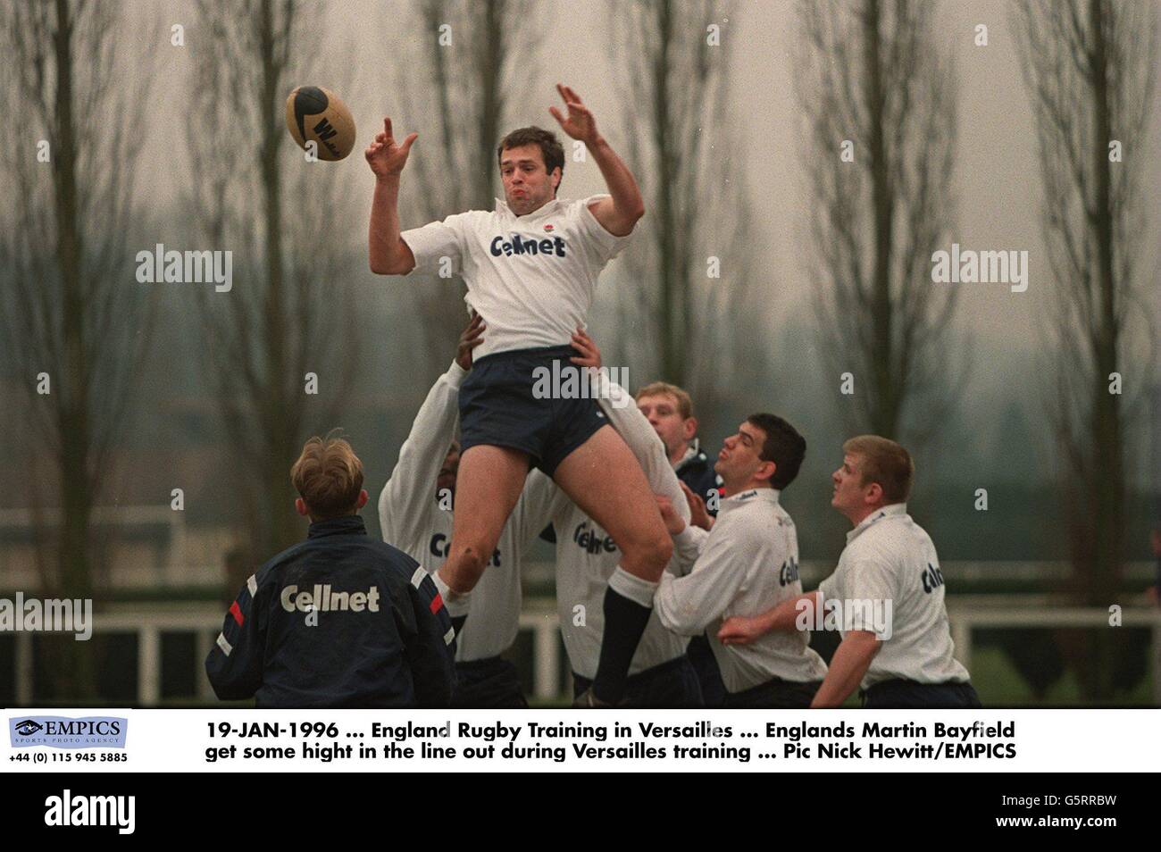 Martin bayfield england rugby hi-res stock photography and images - Alamy