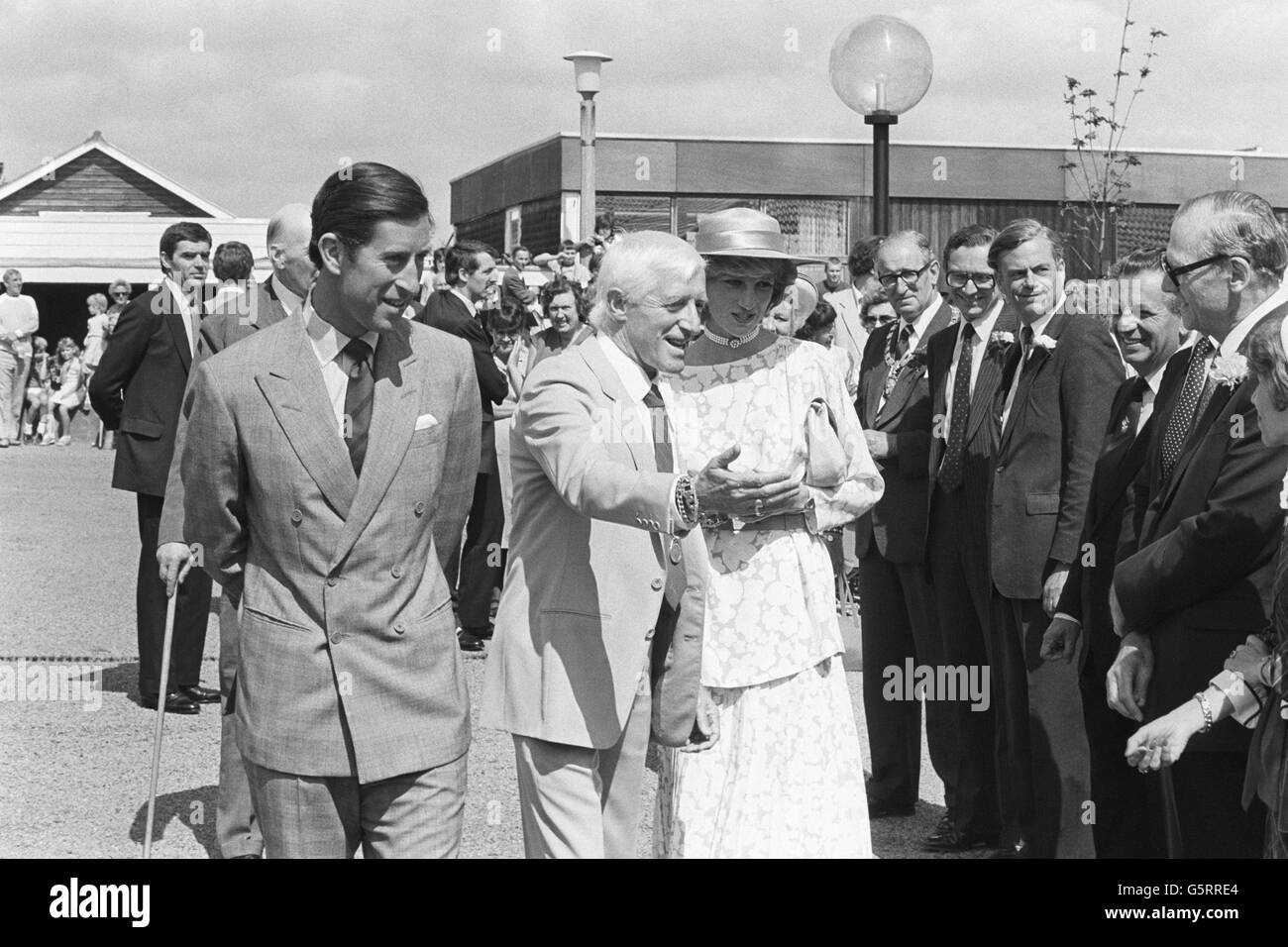 Jimmy savile prince charles Black and White Stock Photos & Images - Alamy