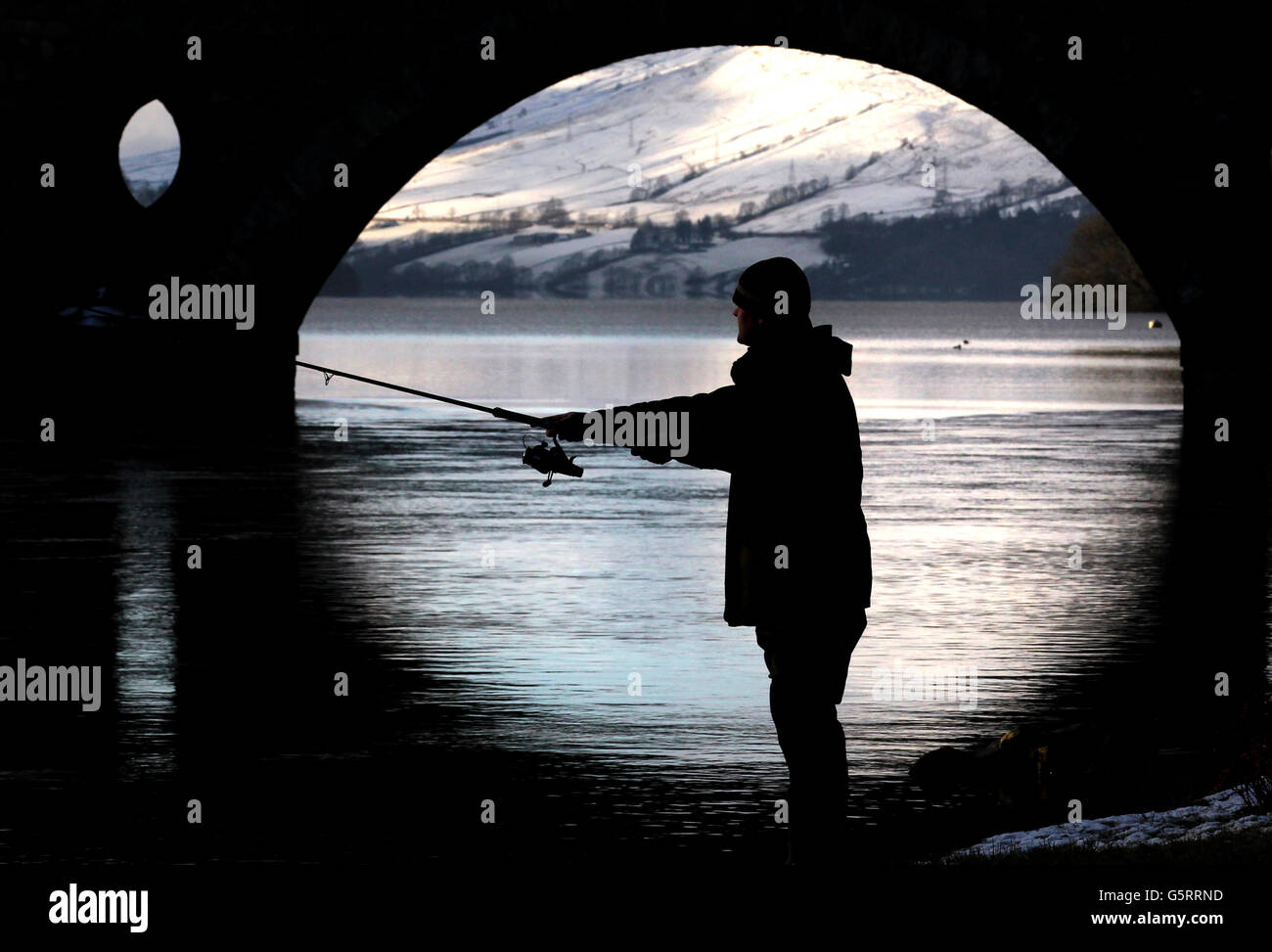 Salmon fishing season Stock Photo - Alamy
