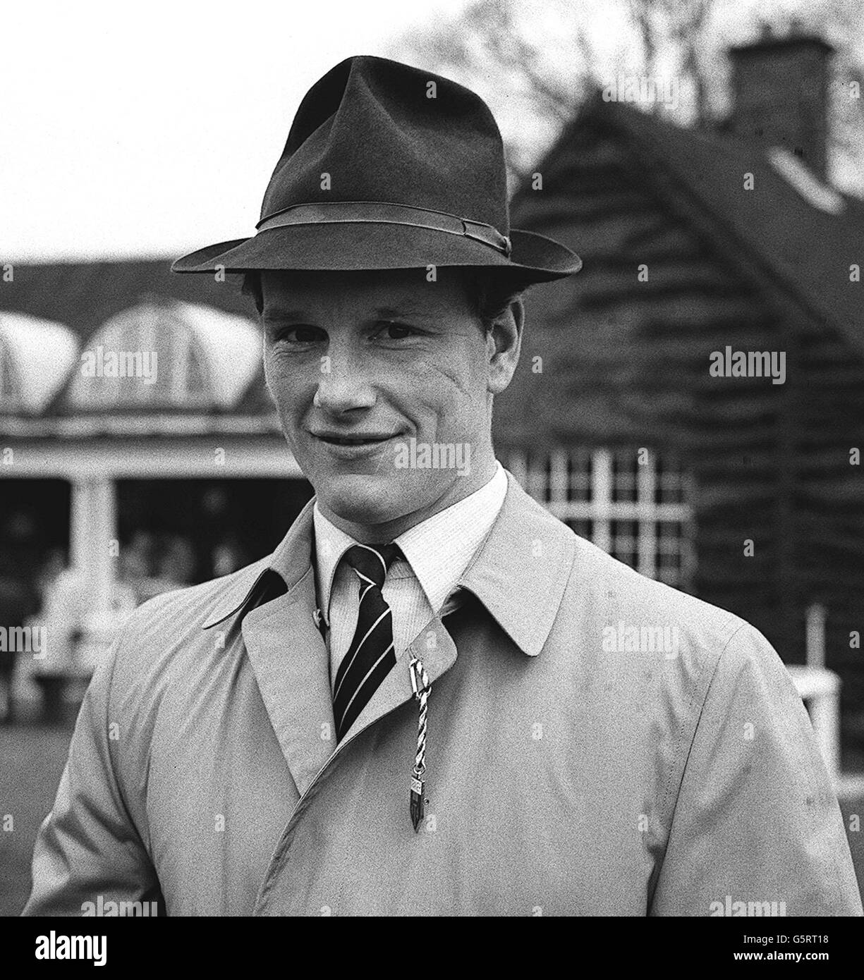 Ian Balding, 30, the Queen's youngest racehorse trainer. He trains at ...