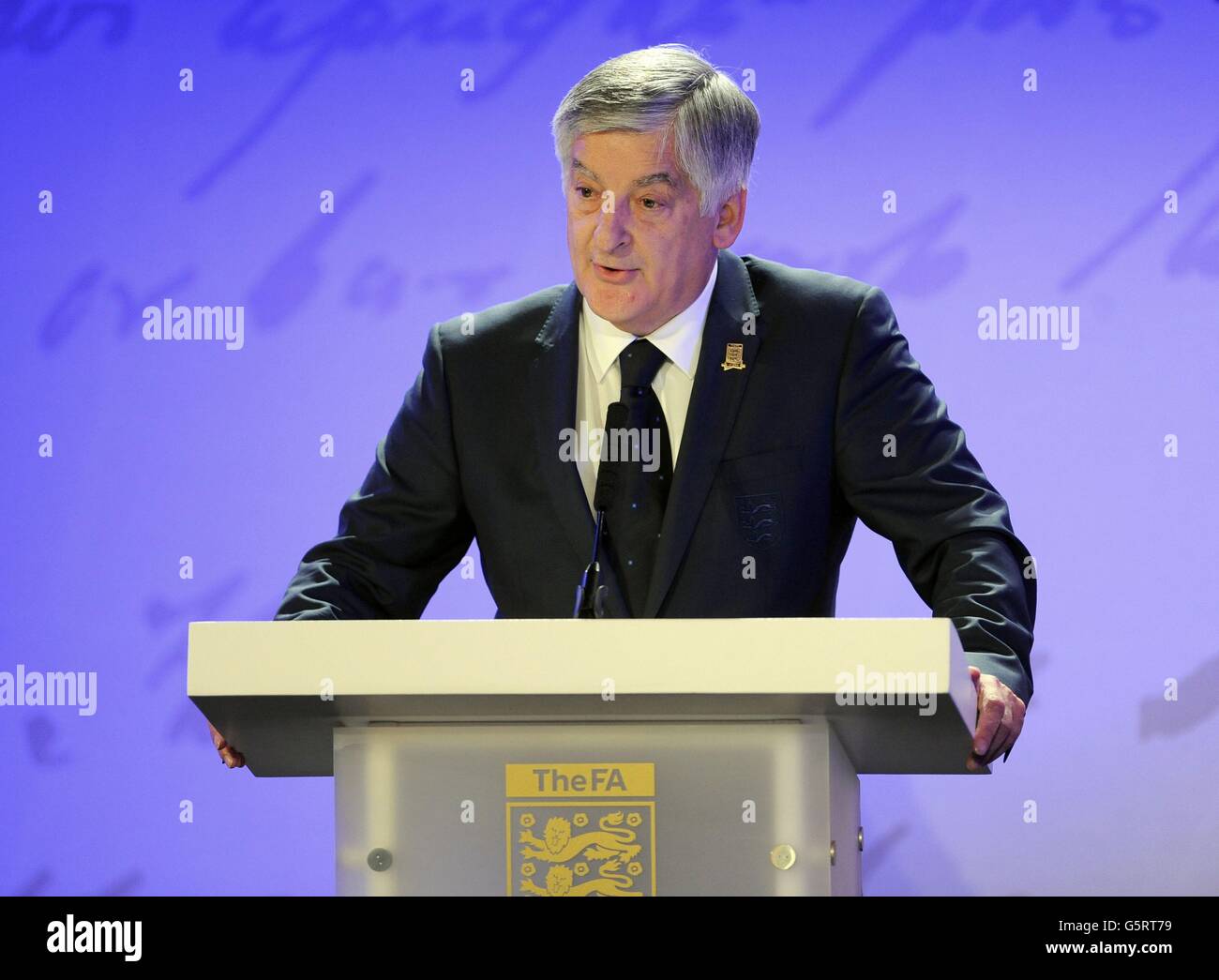 Chairman of the FA, David Bernstein during the FA Anniversary ...