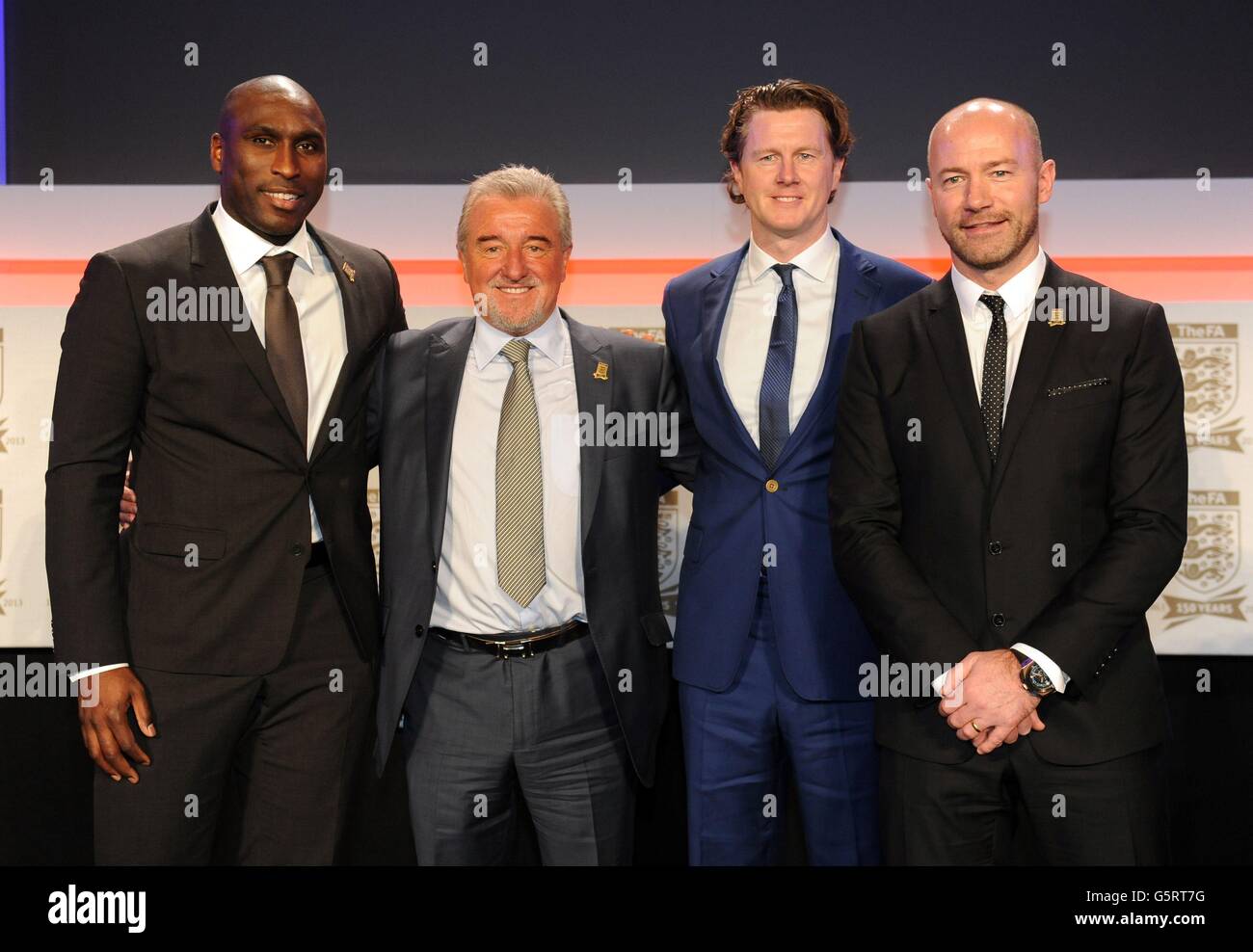 Sol campbell and steve mcmanaman hi-res stock photography and images ...
