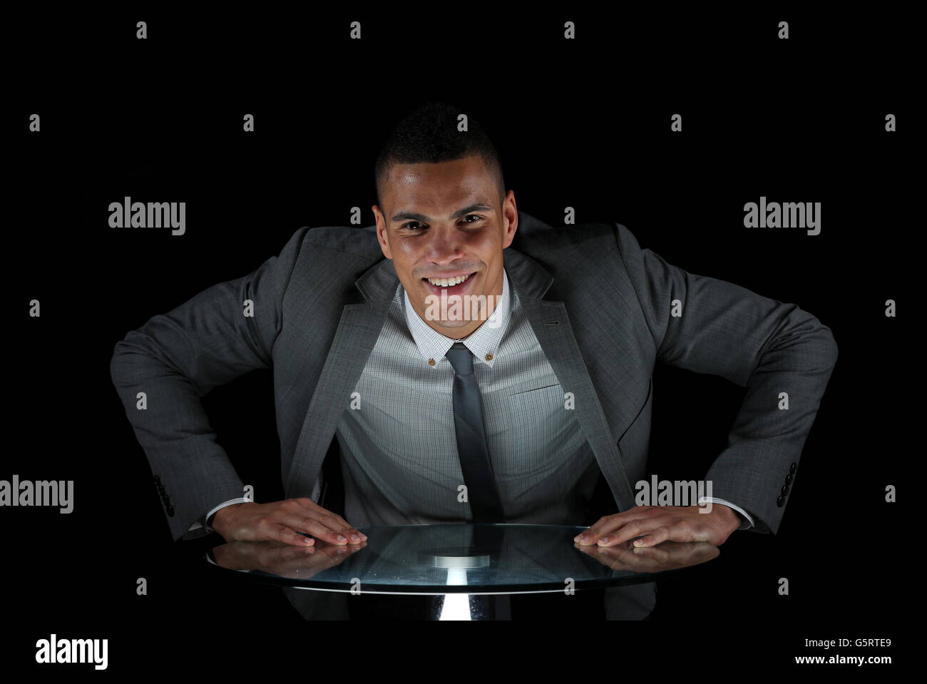 Great Britain's Anthony Ogogo poses after announcing that he is turning ...