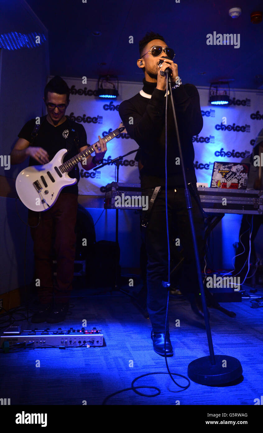 Miguel Special Performance. Recording artist Miguel records a special ...