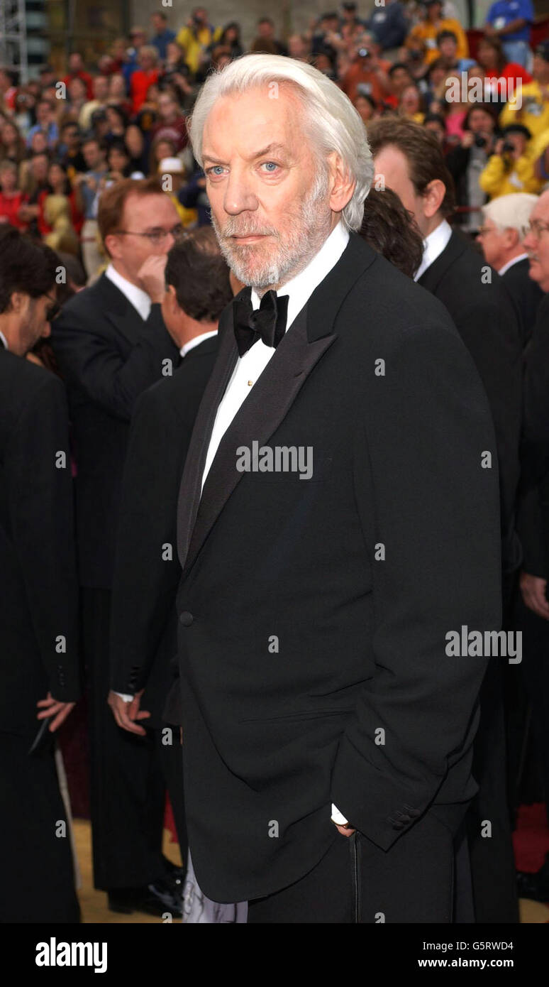 Donald sutherland actor hi-res stock photography and images - Alamy
