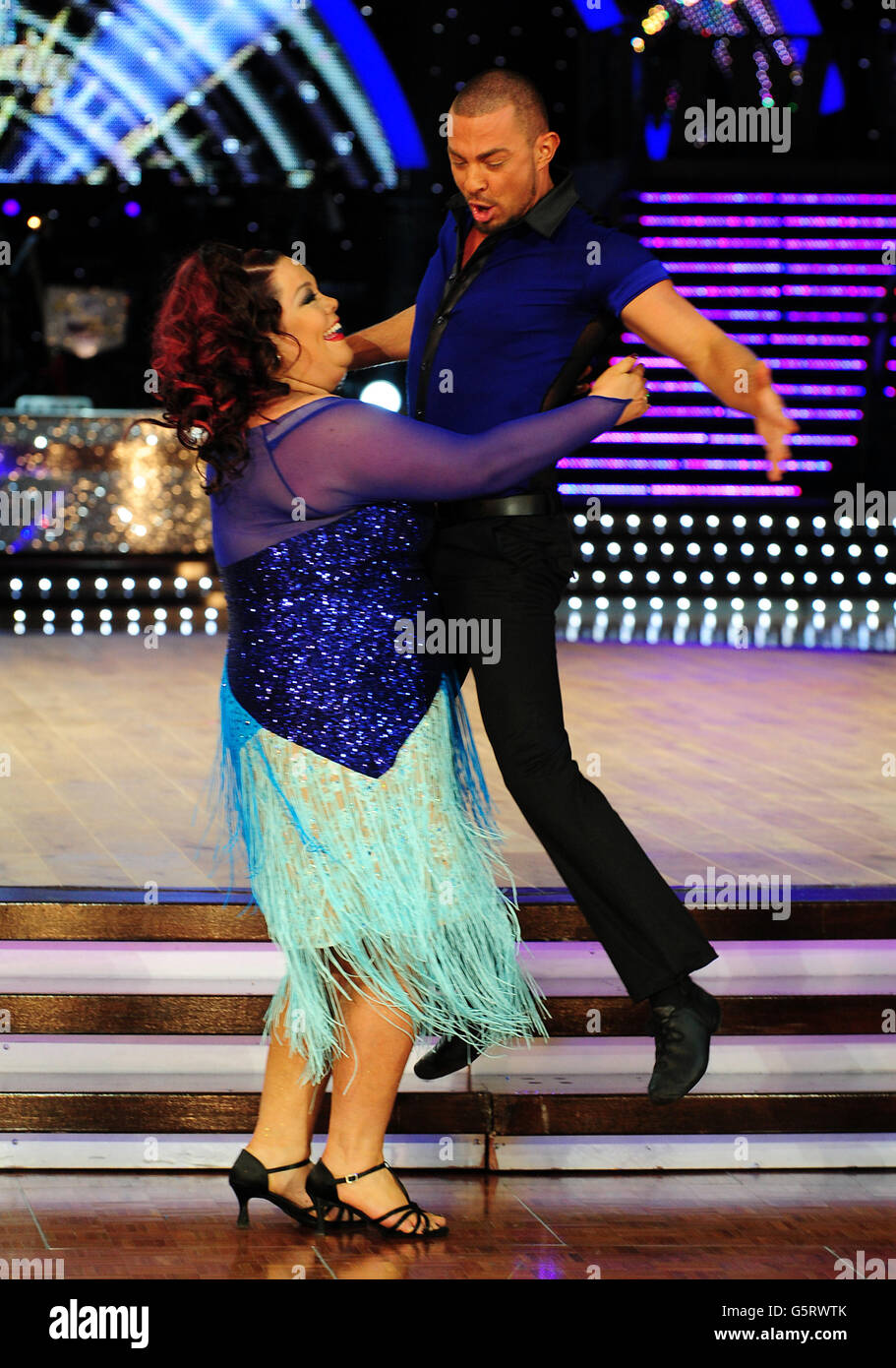 Lisa riley strictly come dancing hi-res stock photography and images ...