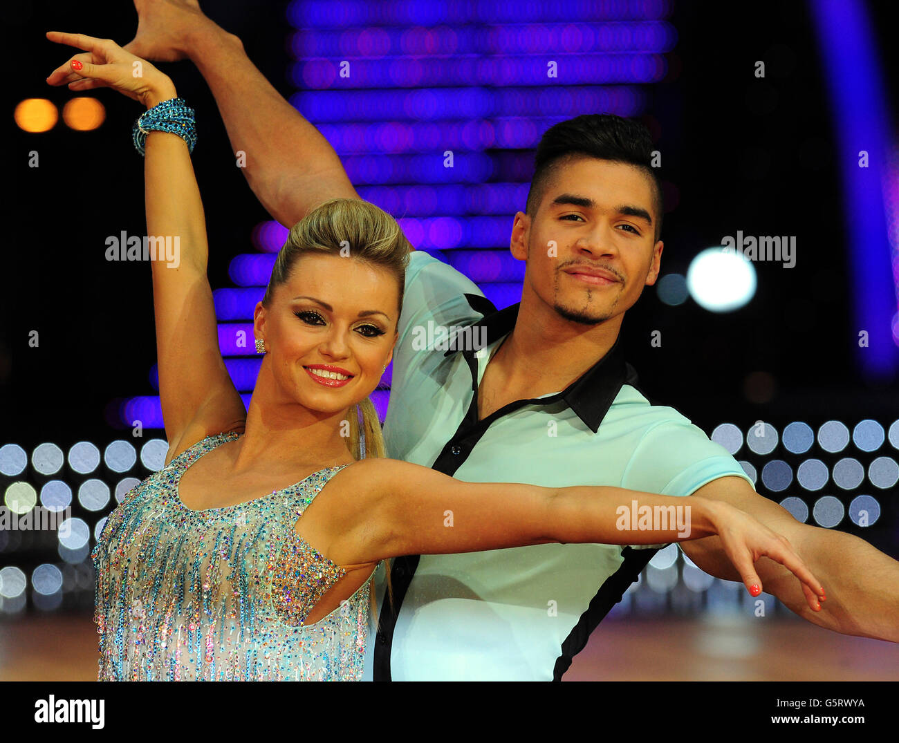 Louis smith ola jordan photocall strictly come dancing live tour nia hi ...