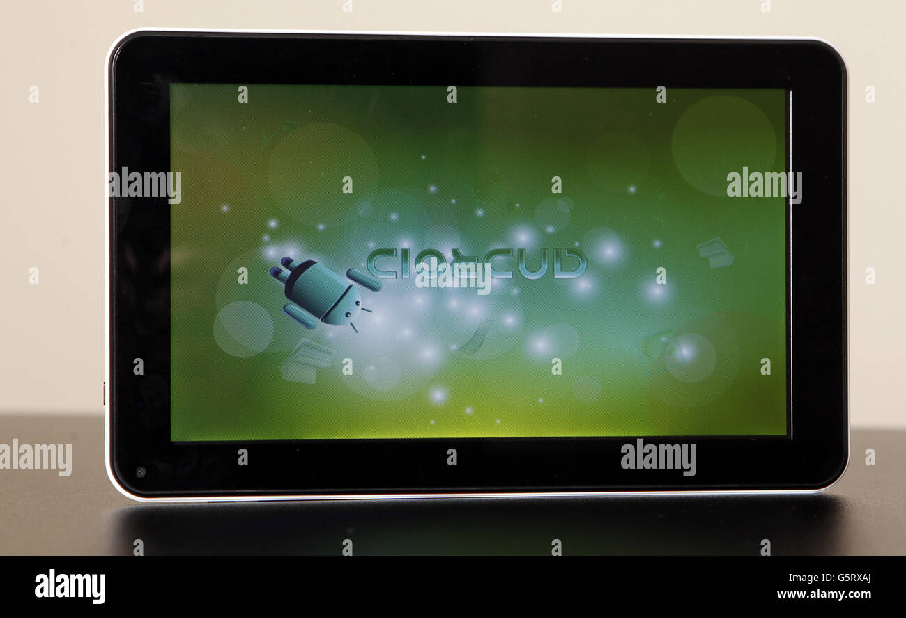 Tablet generic hi-res stock photography and images - Alamy