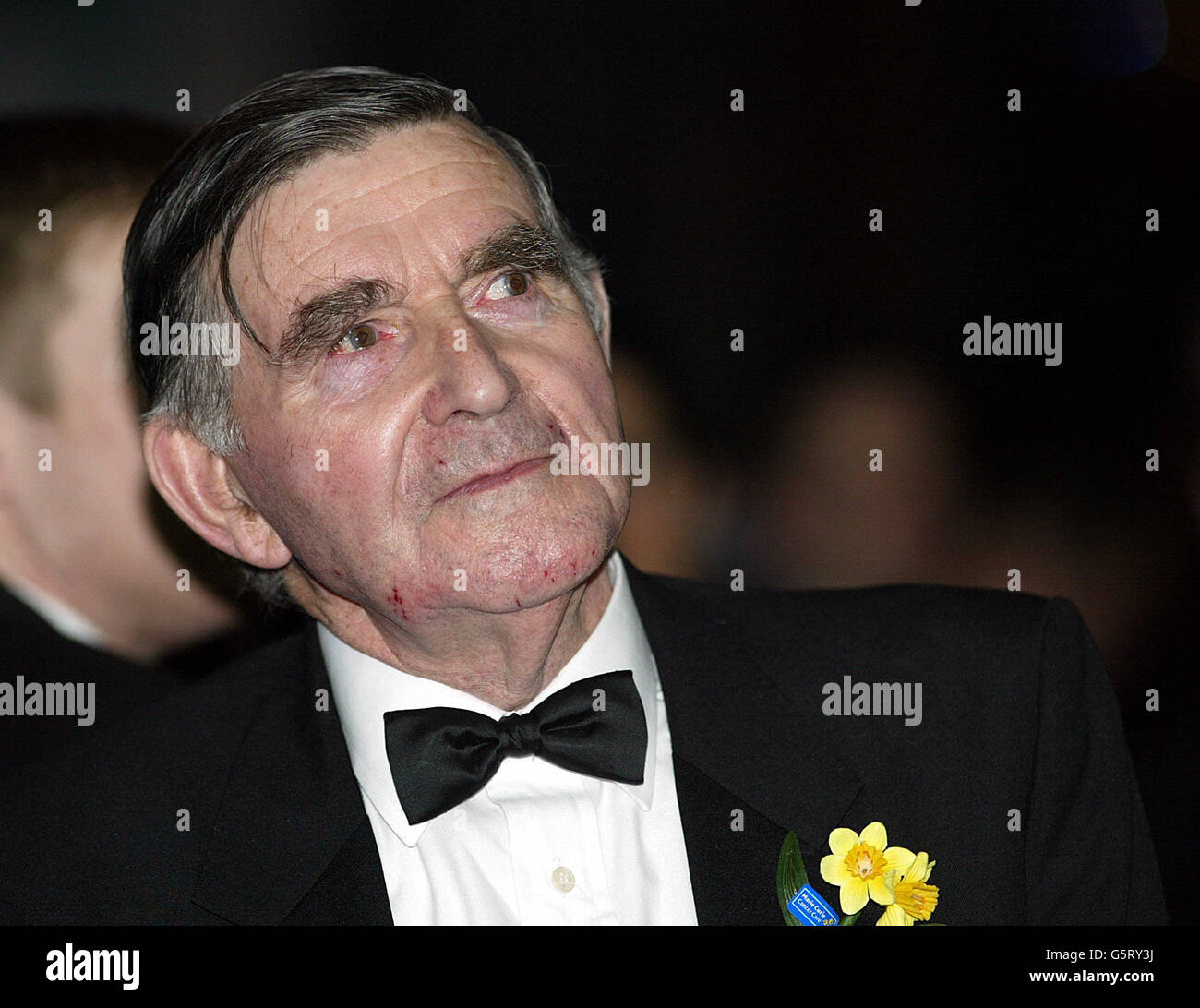 BBC rugby commentator Bill Mclaren at the Lloyds TSB presented ...