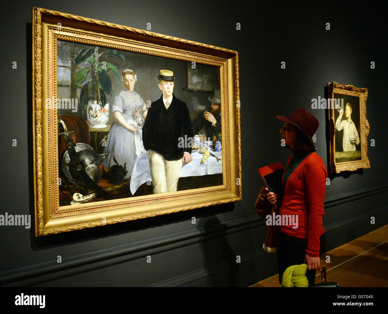 Manet luncheon hi-res stock photography and images - Alamy