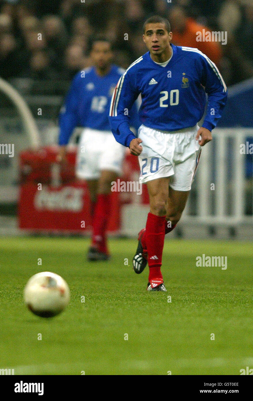 FOOTBALL FRANCE'S DAVID TREZEGUET Stock Photo - Alamy