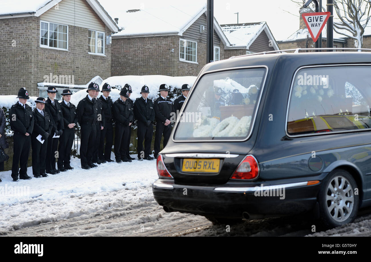 Funeral of Pc Andrew Bramma Stock Photo - Alamy