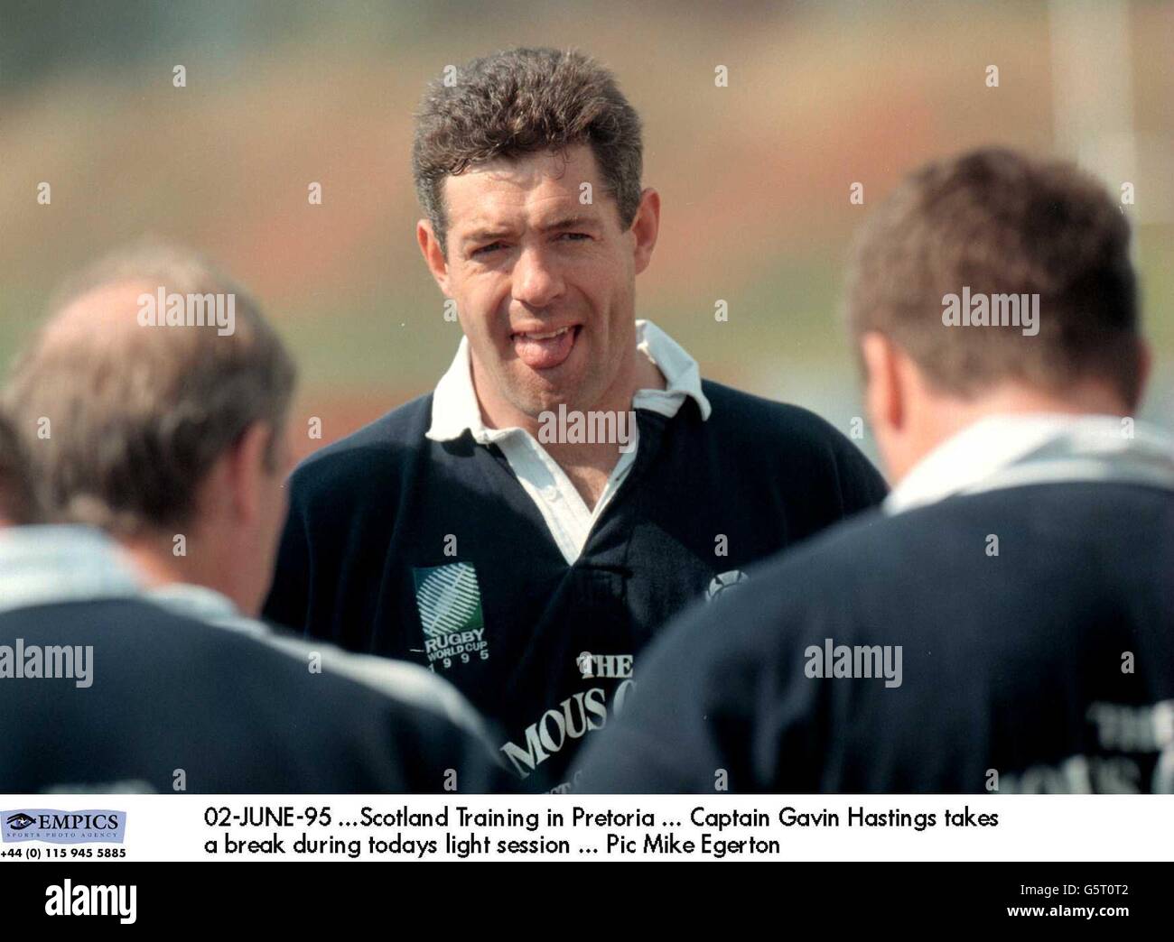 Gavin hastings rugby world cup hi-res stock photography and images - Alamy