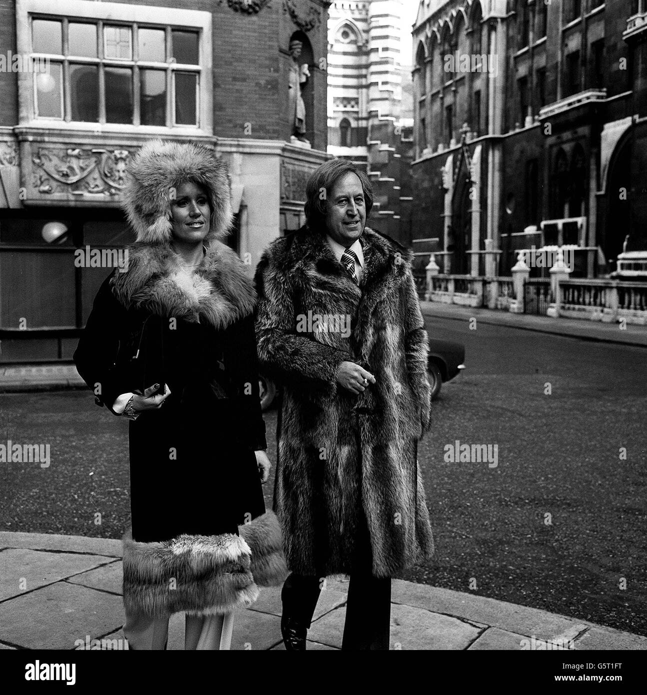 Strip club king Paul Raymond with Fiona Richmond, who -- billed as "Men ...